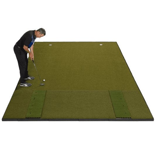 Fiberbuilt 10′ x 16′ Double-Hitting Combo Mat – Simulator Pro Shop